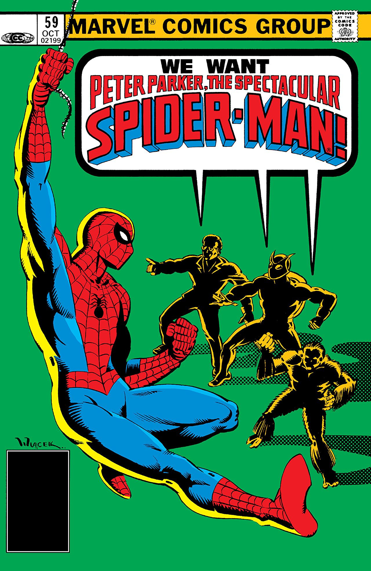 Peter Parker, The Spectacular Spider-man Vol 1 59 - Marvel Comics Database