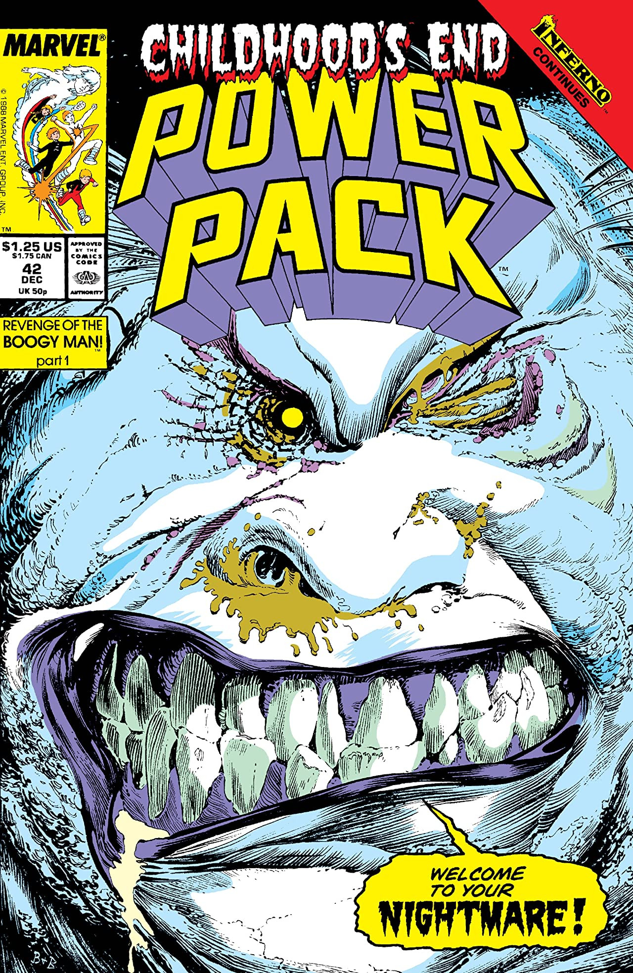 Power Pack Vol 1 42 Marvel Comics Database