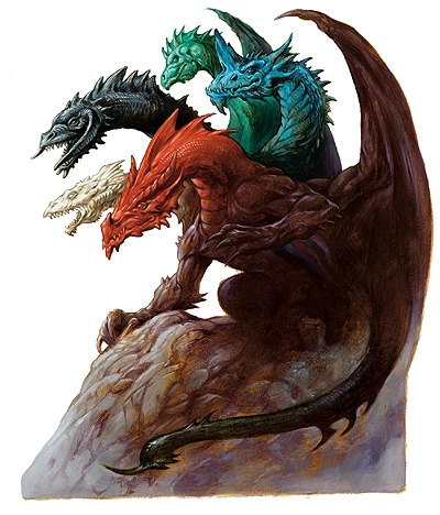Tiamat (Dungeons & Dragons) - Dragons