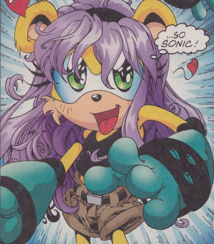 Mina Mongoose - Mobius Encyclopaedia - Sonic the Hedgehog Comics