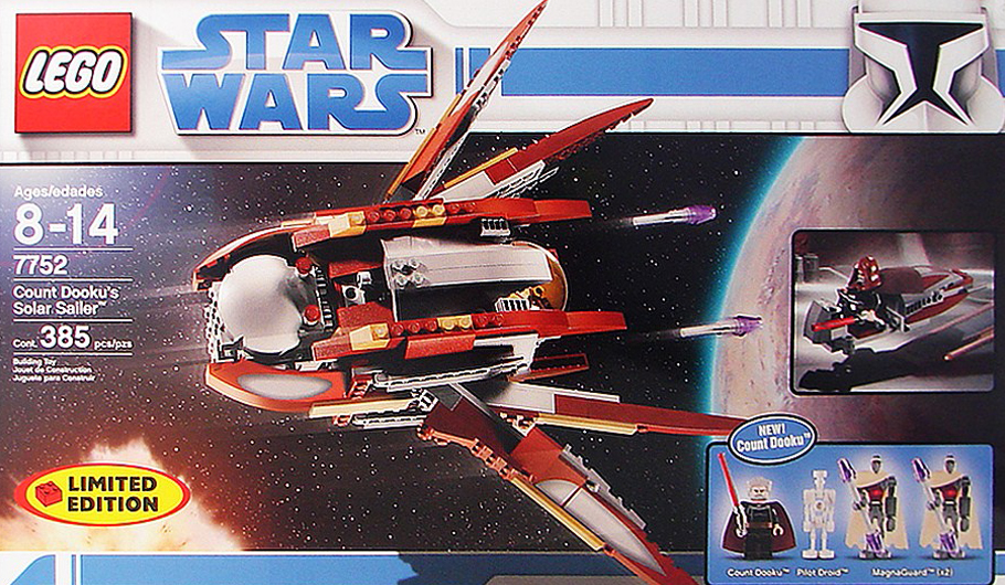 7752 Count Dooku's Solar Sailer - Wiki Lego 7752 Count Dooku's Solar Sailer - Wiki Lego