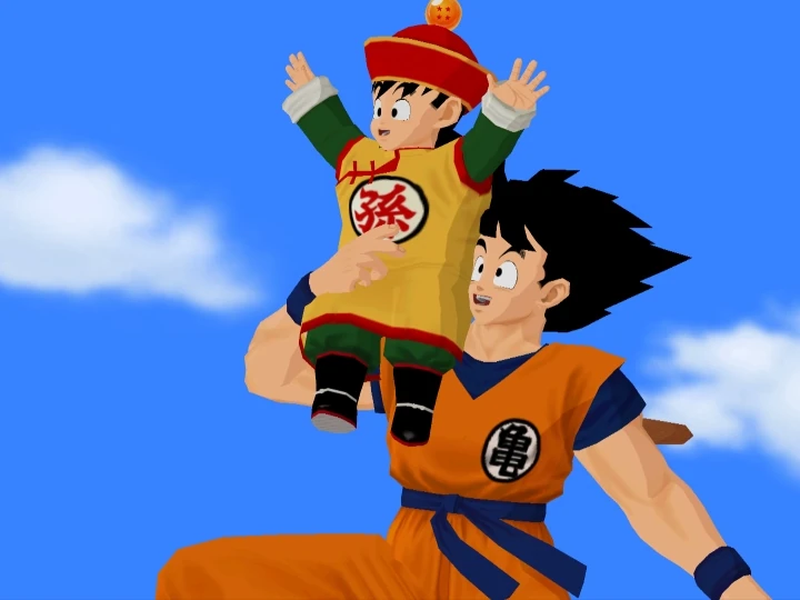 Imagenes de goku y gohan - Imagui