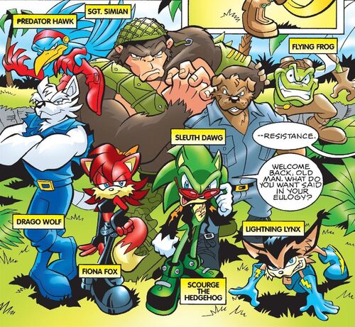 Scourge the Hedgehog - Sonic News Network, the Sonic Wiki Scourge the Hedgehog - Sonic News Network, the Sonic Wiki