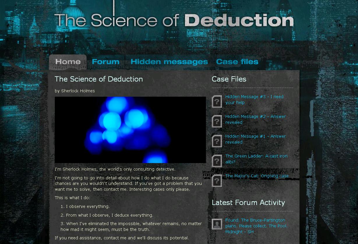 Sherlock Tie In Websites Baker Street Wiki The Sherlock Holmes Encyclopaedia