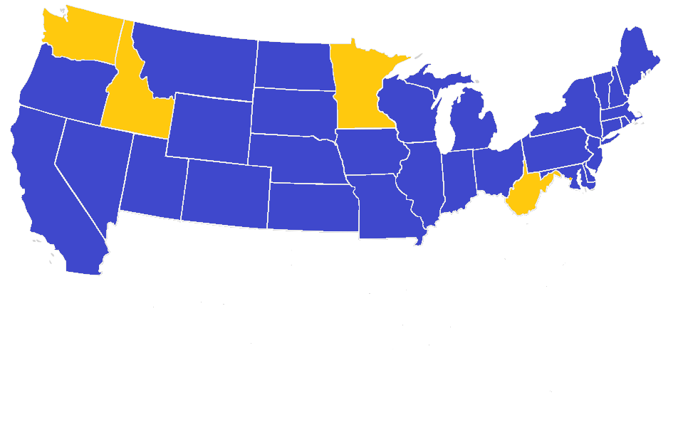 1980 Us Map Of Presidential Election Results - Map