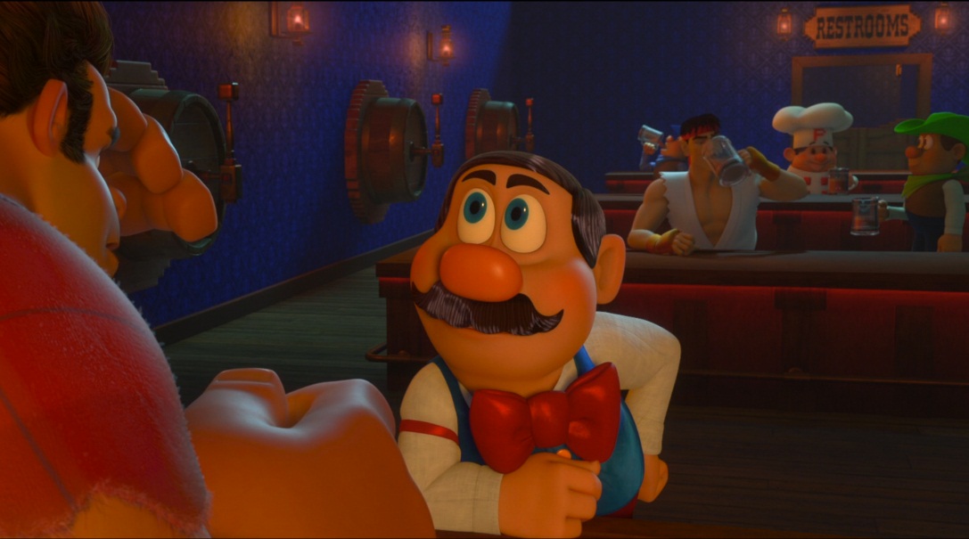 Image Tapper Ryu And Luigi Wreck It Ralph Wiki