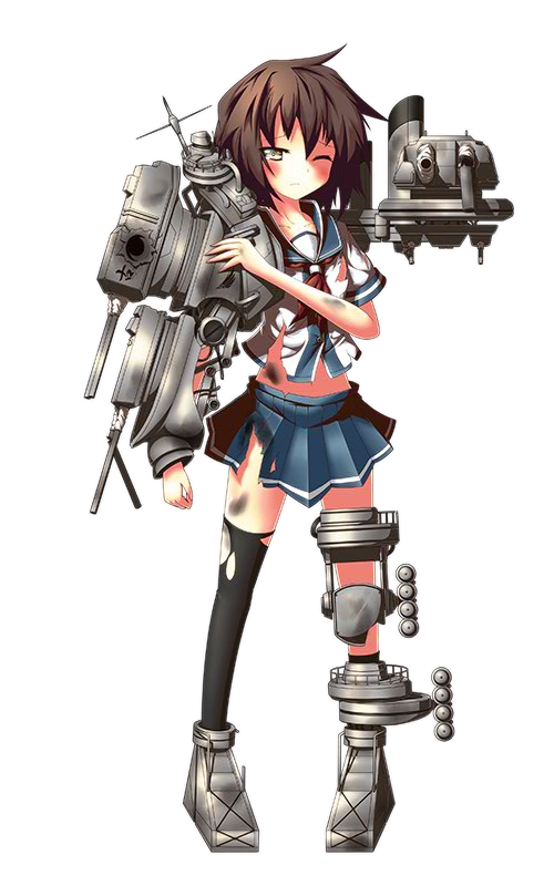 Ugume Furutaka Kancolle Kantai Collection Official Art 10s 1girl