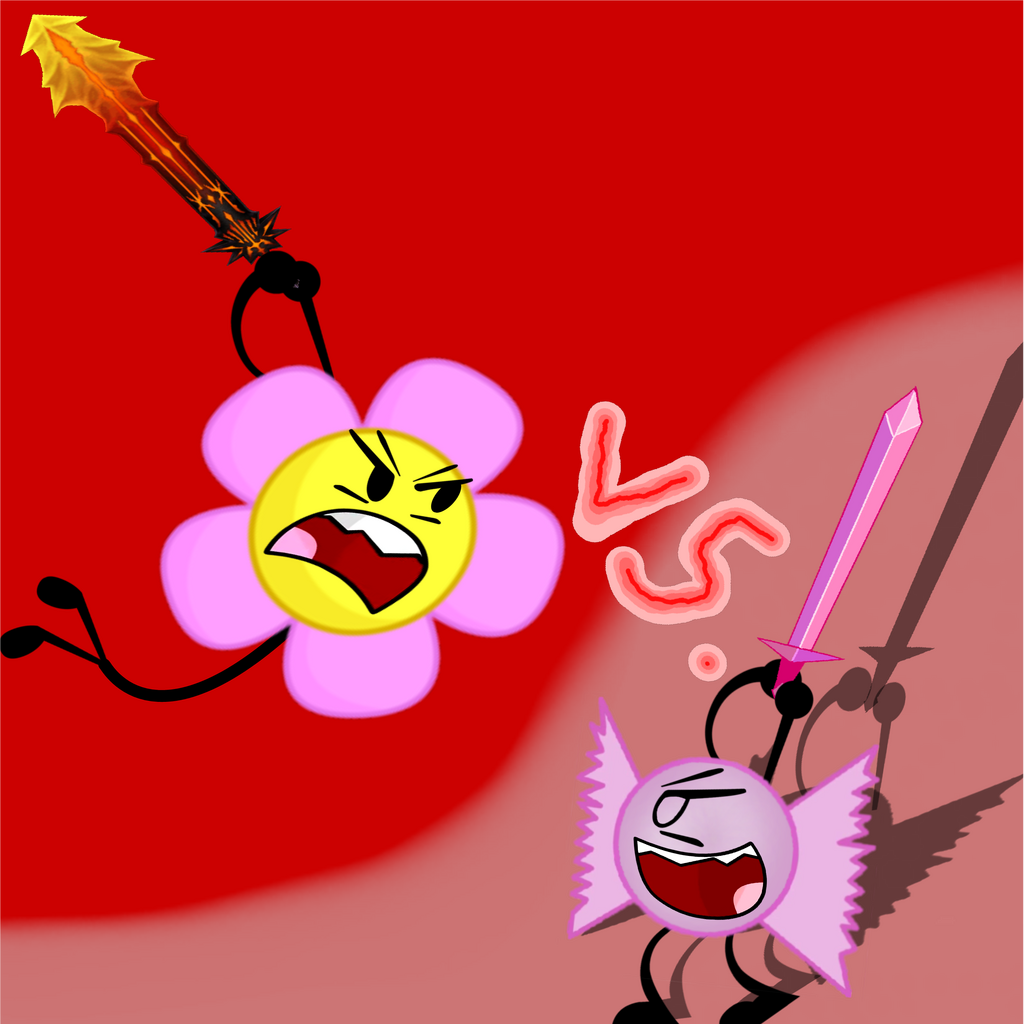 Image Flower Vs Evil Bow Sword Fightpng Battle For Dream Island Wiki
