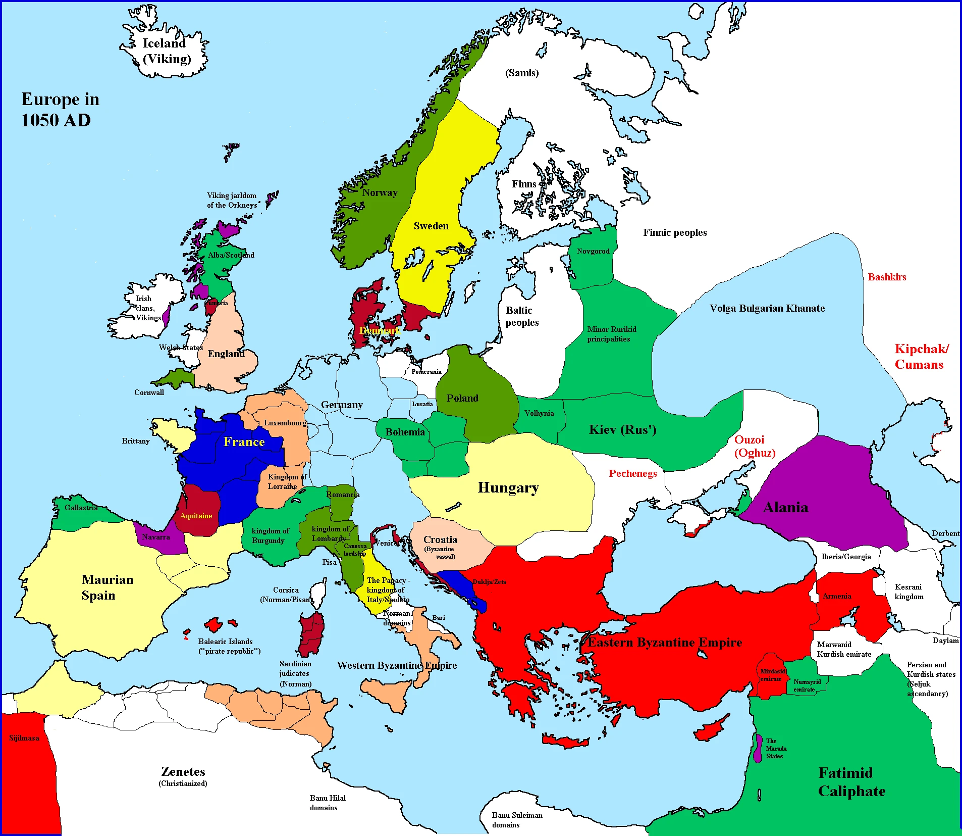 Timeline 1040-1060 (Interference) - Alternative History