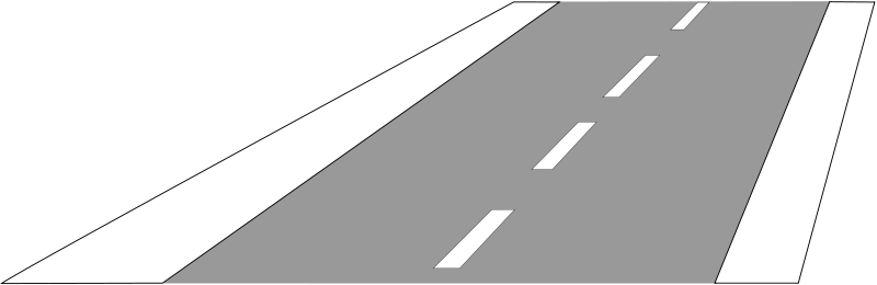Fahrstreifenbegrenzung und Fahrbahnbegrenzung – Fahrschule