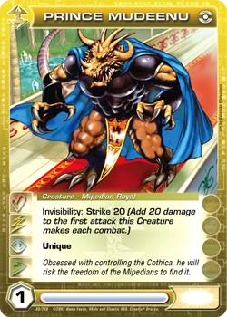 Prince Mudeenu - Chaotiki, the Chaotic wiki - Chaotic cards, characters ...