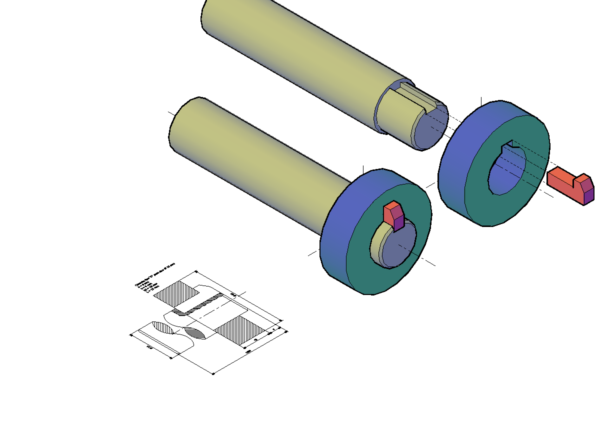 Desenho de chavetas - Wiki de Desenho Técnico