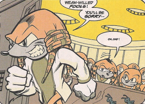 Dimitri - Mobius Encyclopaedia - Sonic the Hedgehog Comics