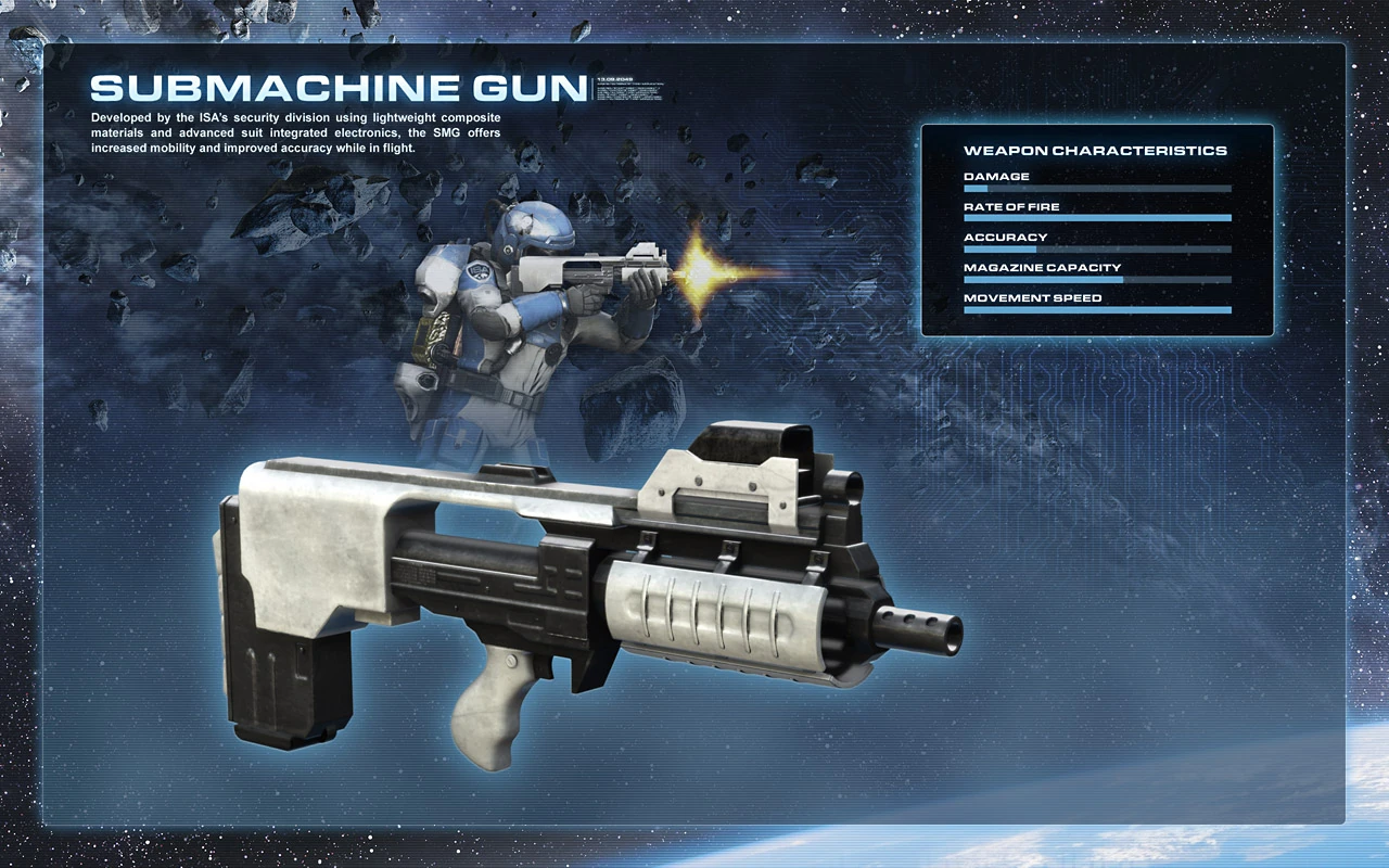 Avenger Submachine Gun