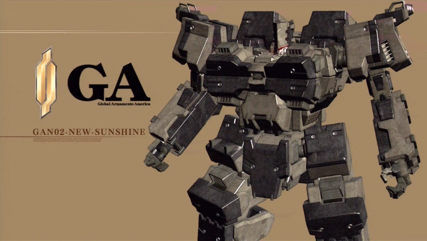 GAN02-NEW-SUNSHINE - Armored Core Wiki - A guide made by Armored Core ...