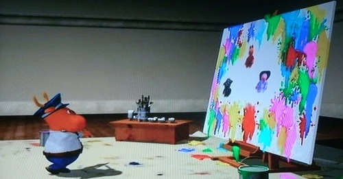 The Splatter Paint Flamenco - The Backyardigans Wiki