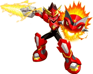 Megaman Starforce Zerker X Saurian