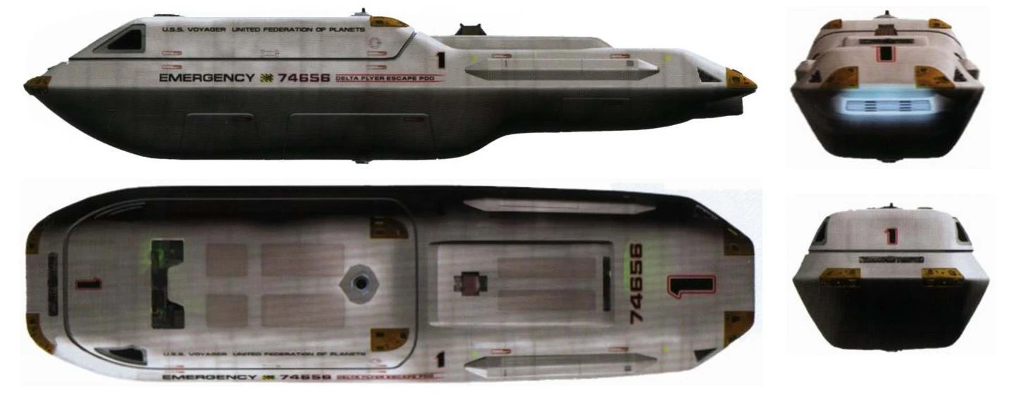 Delta Flyer escape pod - Memory Alpha, the Star Trek Wiki