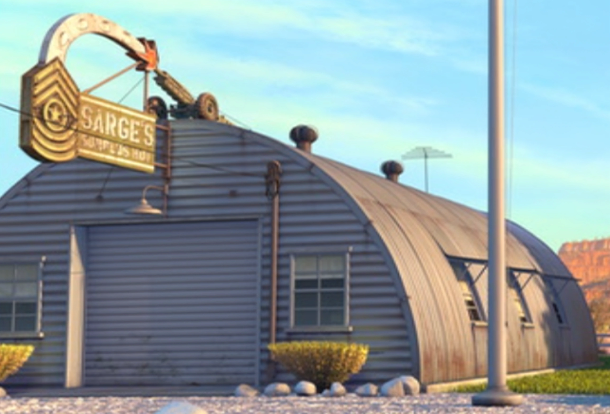 Sarge's Surplus Hut - Pixar Wiki - Disney Pixar Animation Studios