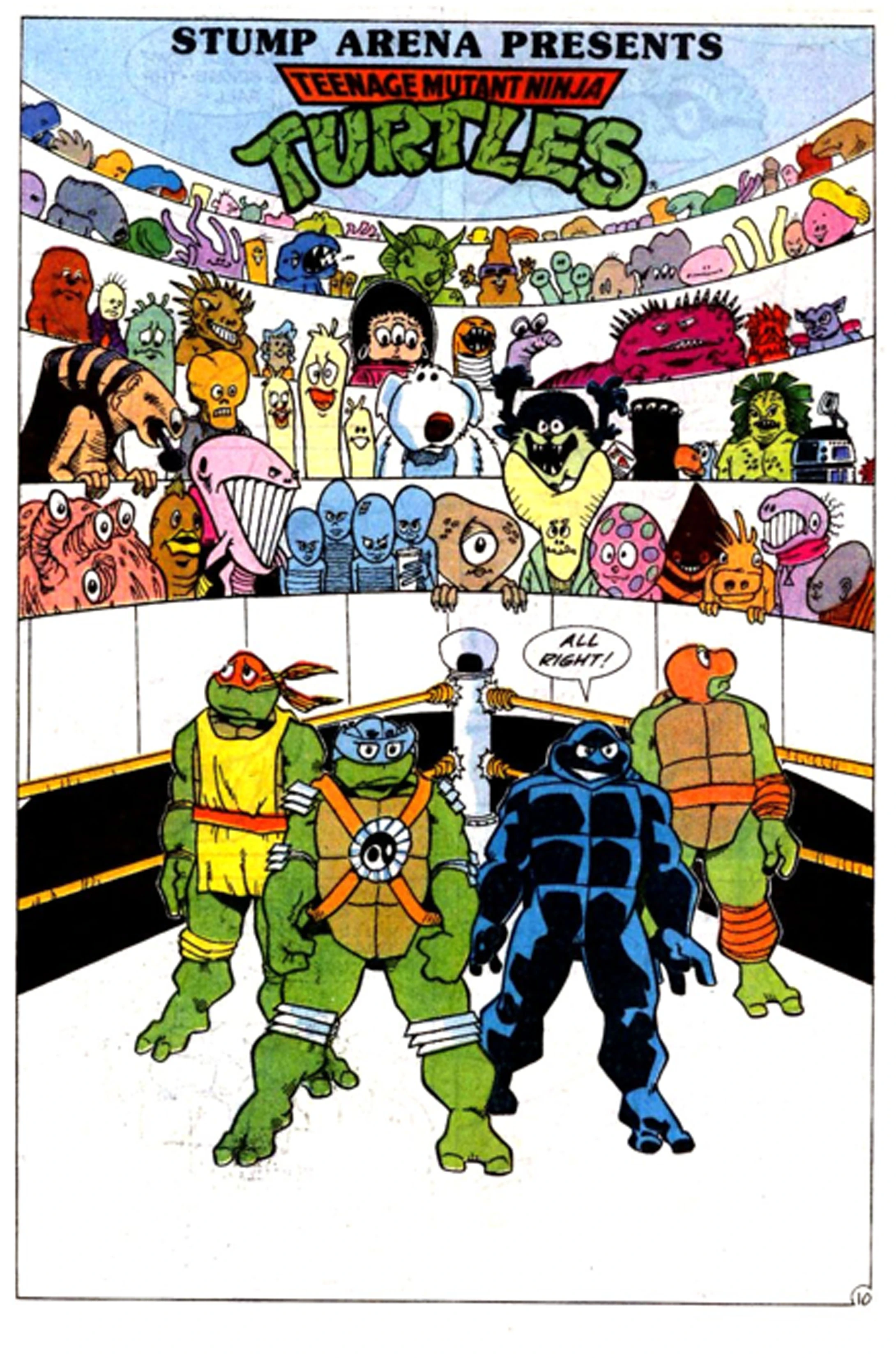 Wrestling Ninja Turtles