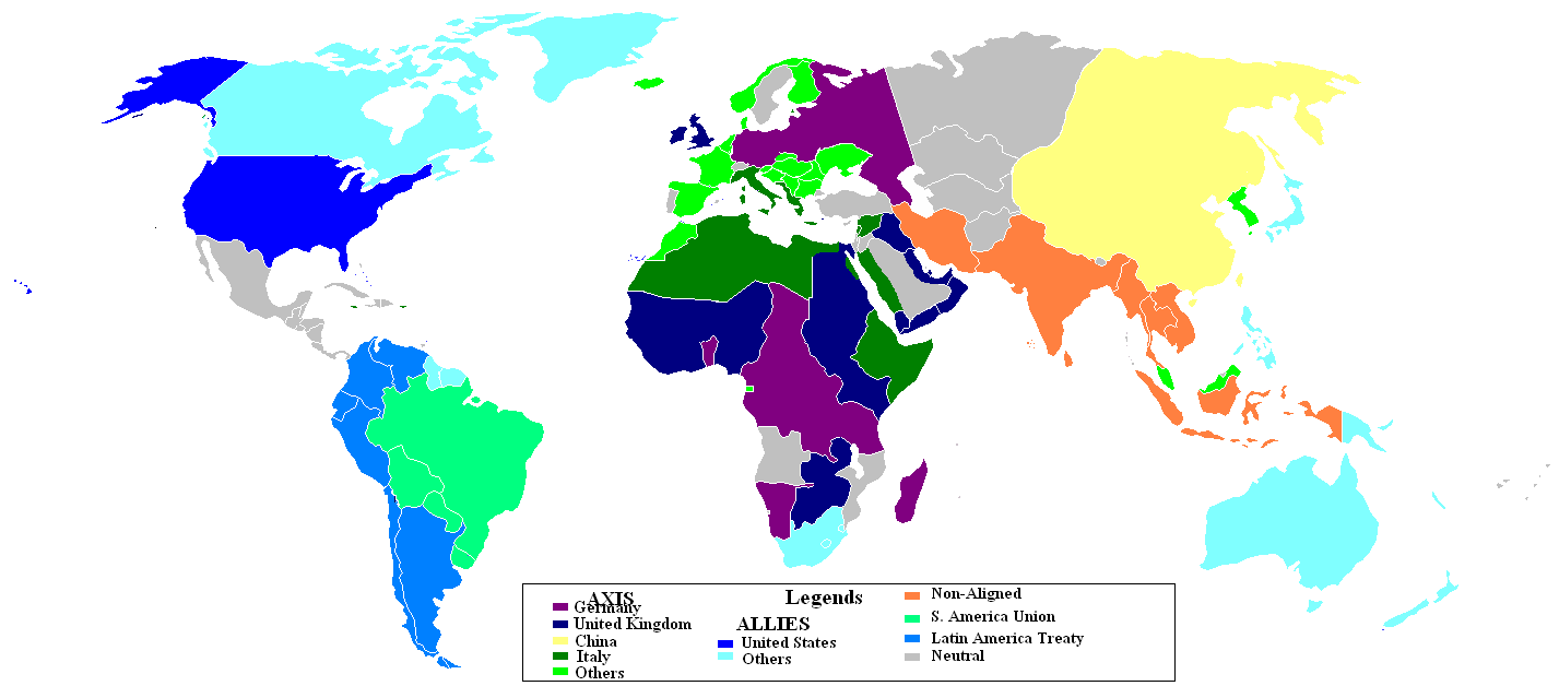 Timeline After 1970 (Fatherlands) - Alternative History