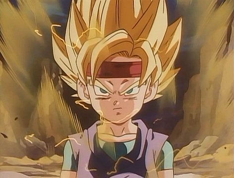 Image - Goku Jr. First Time Super Saiyan BA Version.png - Dragon Ball Wiki
