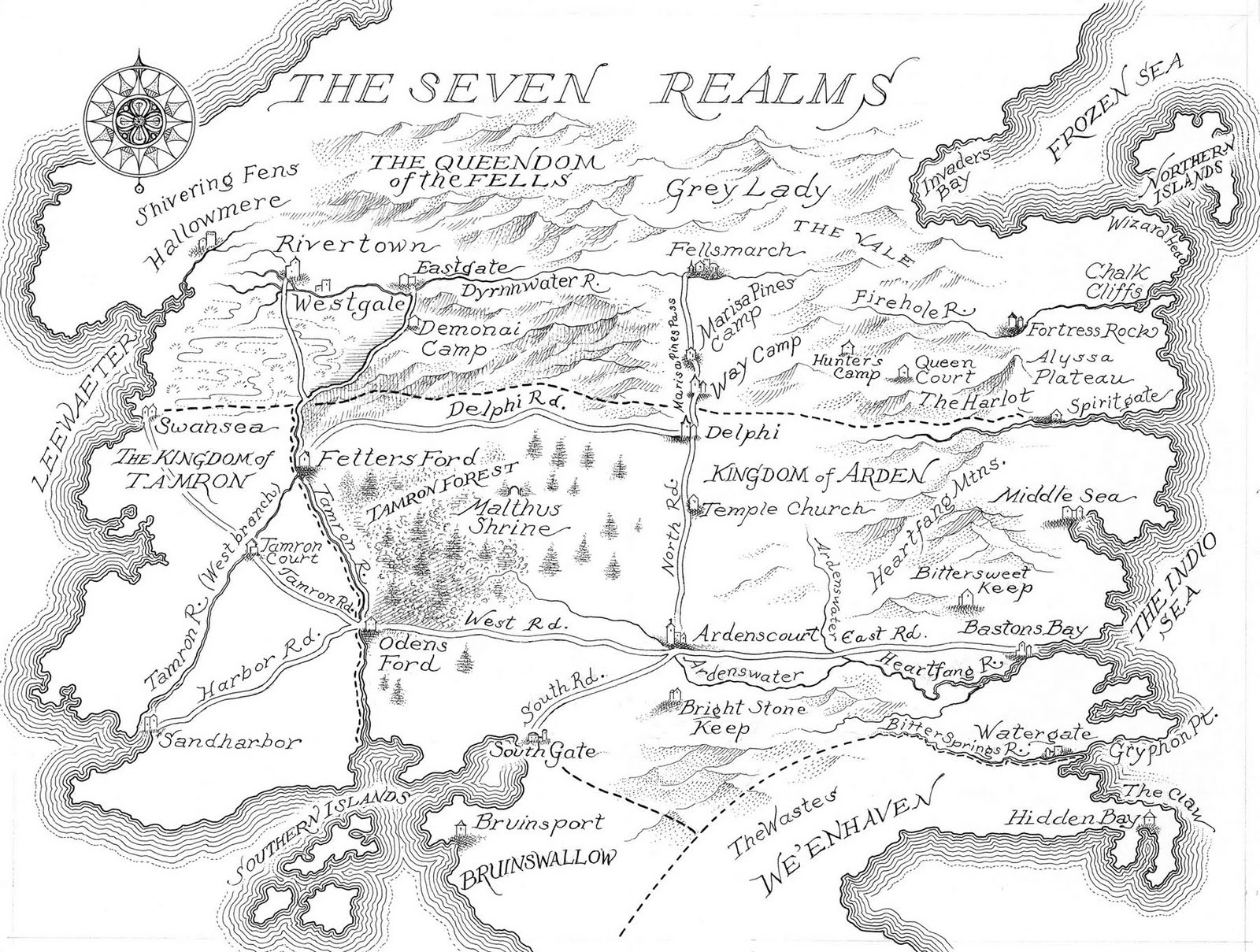 Gwen’s Collection of Fantasy Maps | Gwen & Kate's Library