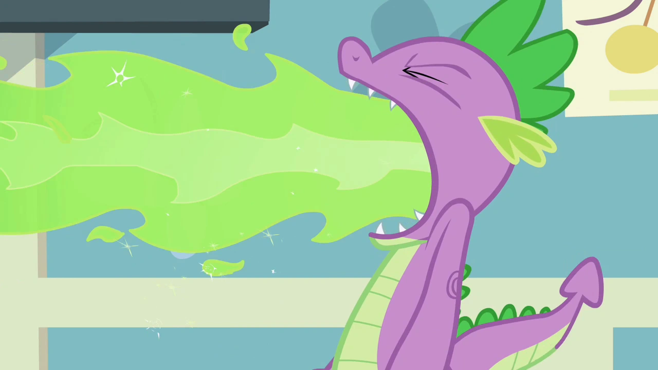 Image - Spike breathing fire S2E10.png - My Little Pony Friendship is ...