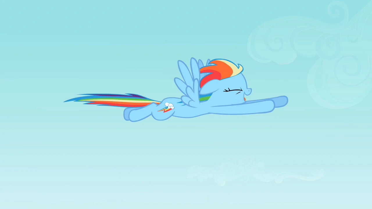 Mlp Rainbow Dash Flying Animated