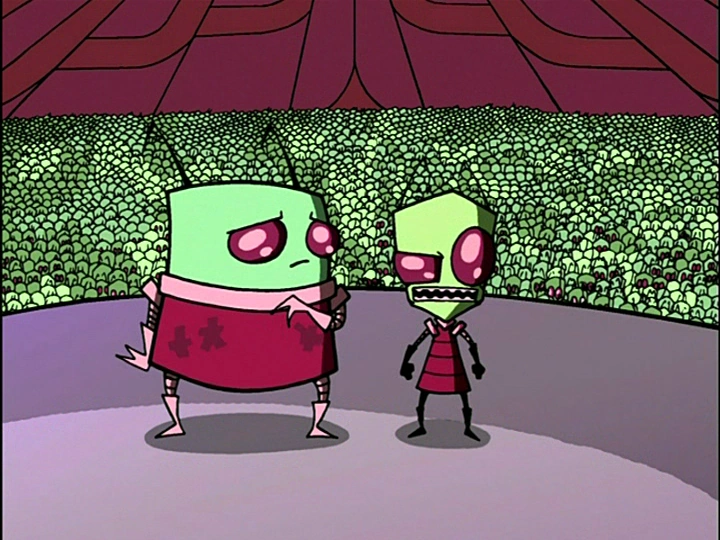 Invader Skoodge and Zim's Relationship - Invader ZIM Wiki