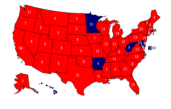1992 And 1996 Us Presidential Election Results Maps Bill