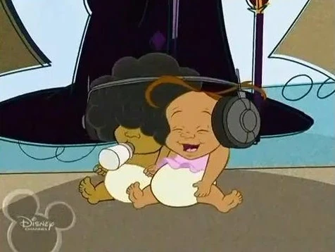 Image - Bebe and Cece Listen To Music.jpg - The Proud Family Wiki