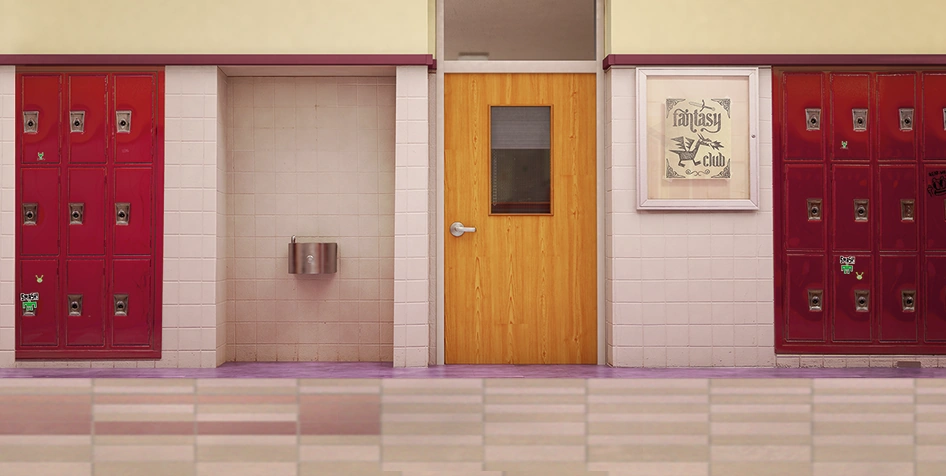 Image - ElmoreJrHighHallwayDOOR.png - The Amazing World of Gumball Wiki