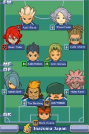 Image - Formazione Inazuma Japan.png - Inazuma Eleven Italia Wiki