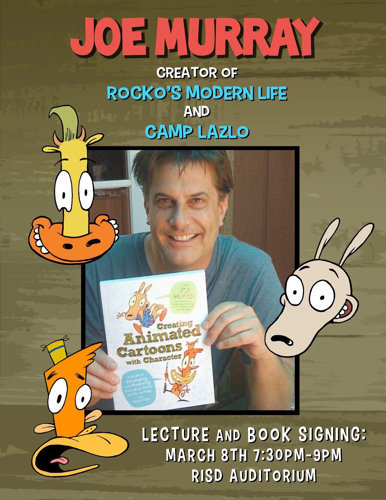 Image - Joe murray poster3.jpg - Rocko's Modern Life Wiki