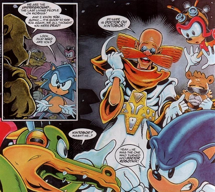 Doctor Kintobor - Sonic the Comic Wiki