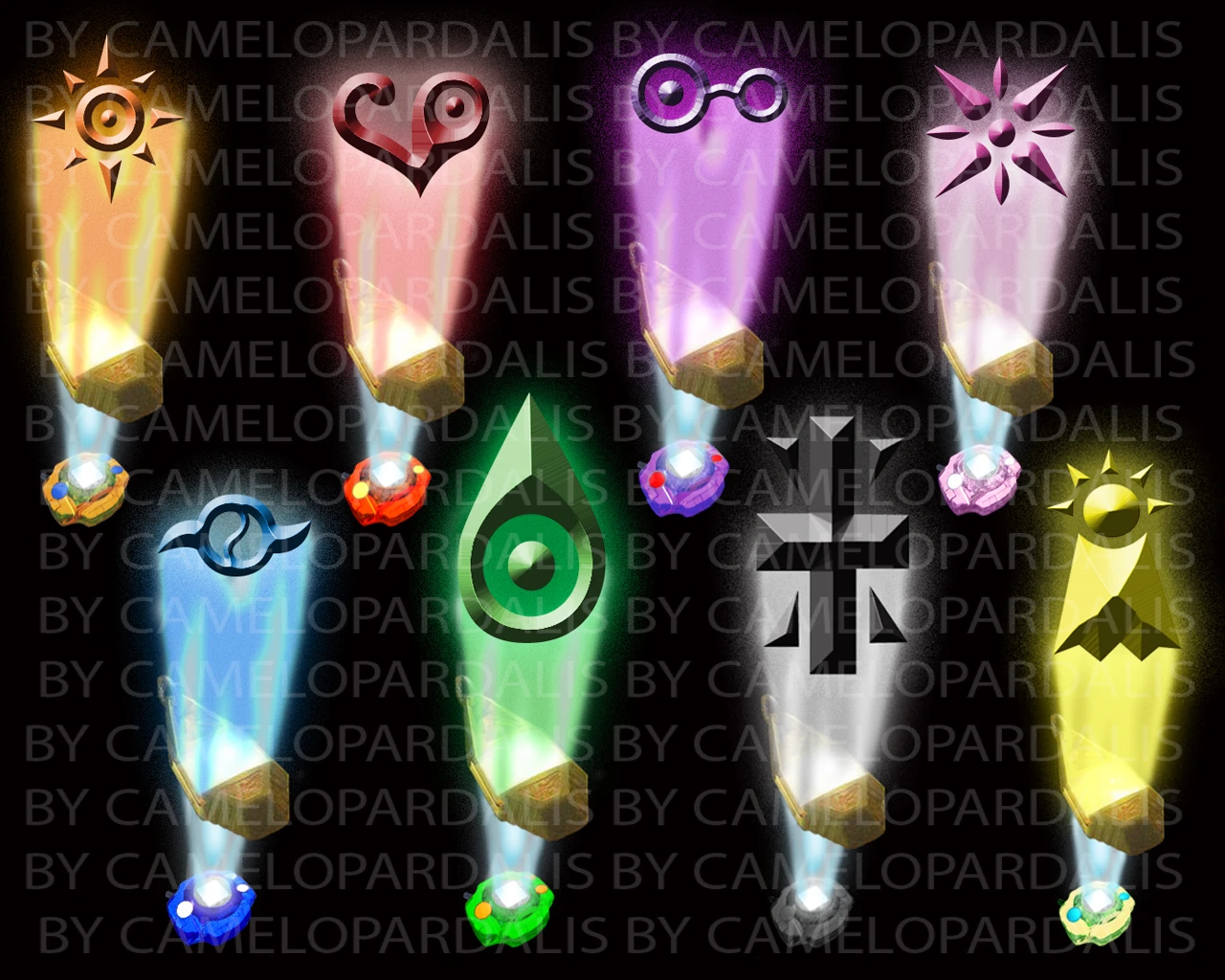 Image - Digivices and Crests.jpg - Digimon Adventures Wiki