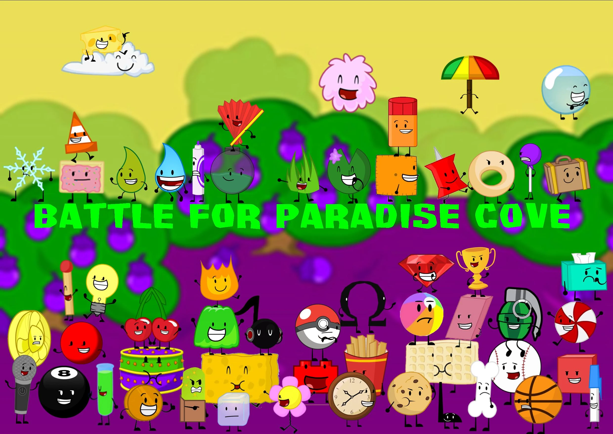 Battle For Paradise Cove - Battle For Dream Island Fan Fiction Wiki