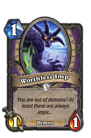 A suggestion for Implosion that I saw a while ago : r/hearthstone