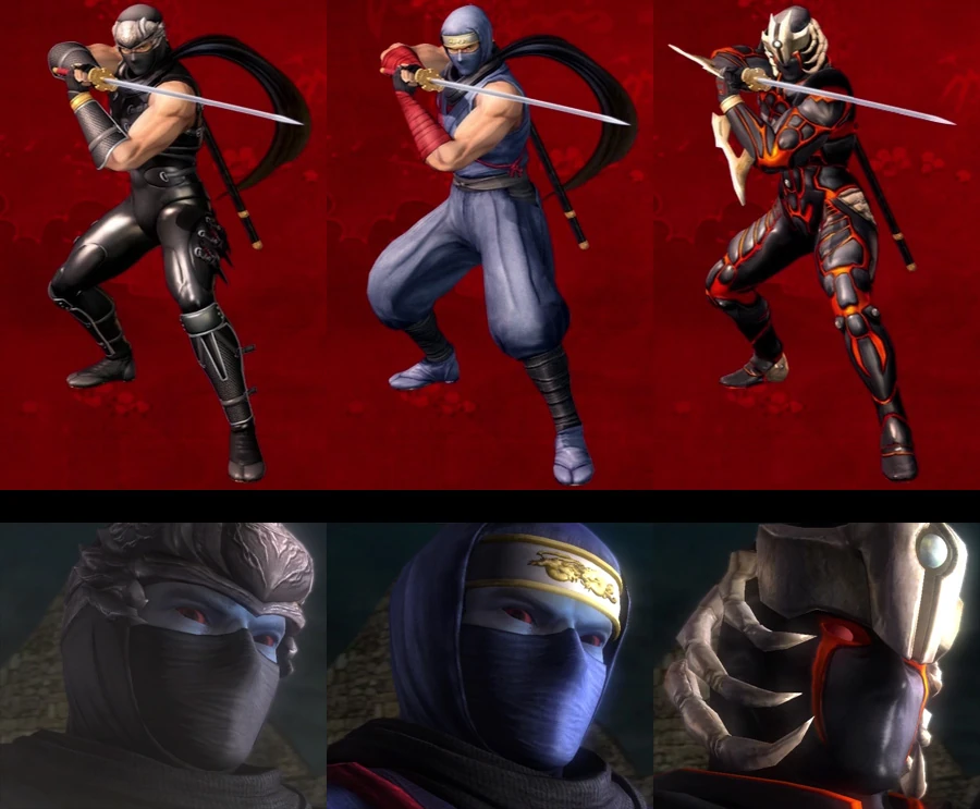 Ninja Gaiden Black Costumes