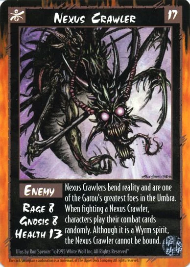 Nexus Crawler - White Wolf Wiki - World of Darkness, Exalted, Trinity ...