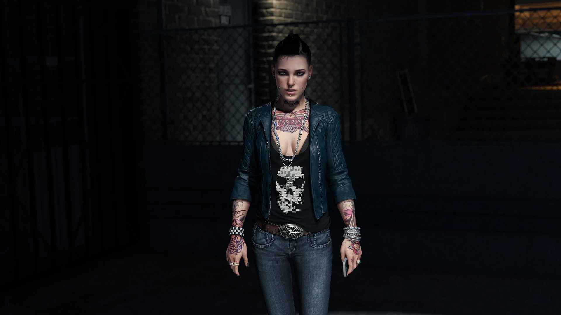 The Initial Look of Clara Lille from the Art Book Scan : watch_dogs