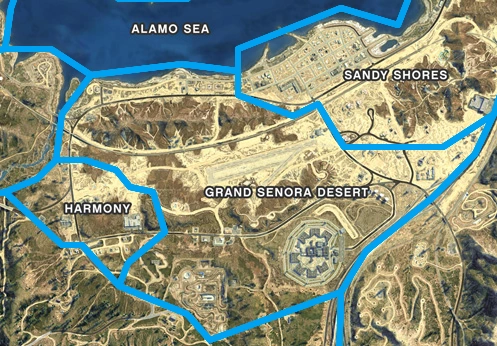 Bild - Grand Senora desert satellit.png - GTA Wiki – Wikia