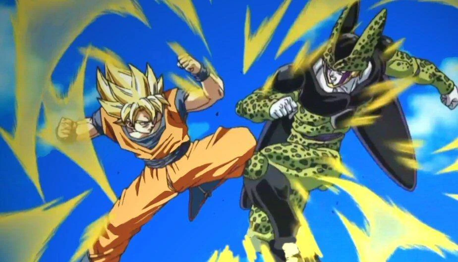 Imagen - Goku-vs-cell.jpg - Dragon Ball Wiki