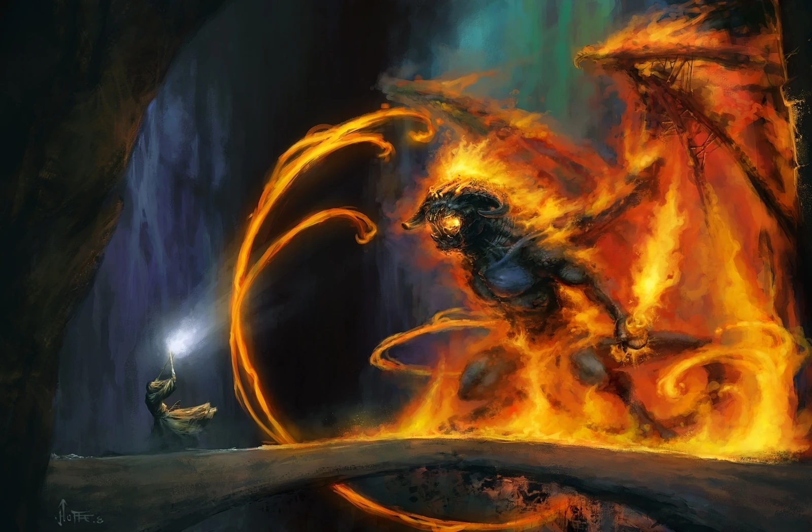 Balrog - Wiki J. R. R. Tolkien