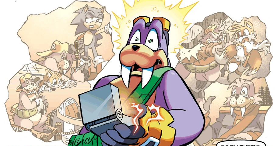 Rotor the Walrus - Mobius Encyclopaedia - Sonic the Hedgehog Comics