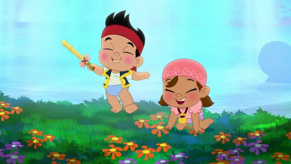 Image - Jake&Izzy-Pirate-Sitting Pirates.png - DisneyWiki