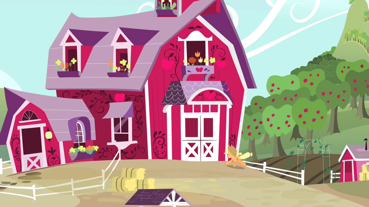 Image - Applejack galloping towards her home S4E13.png - My Little Pony ...