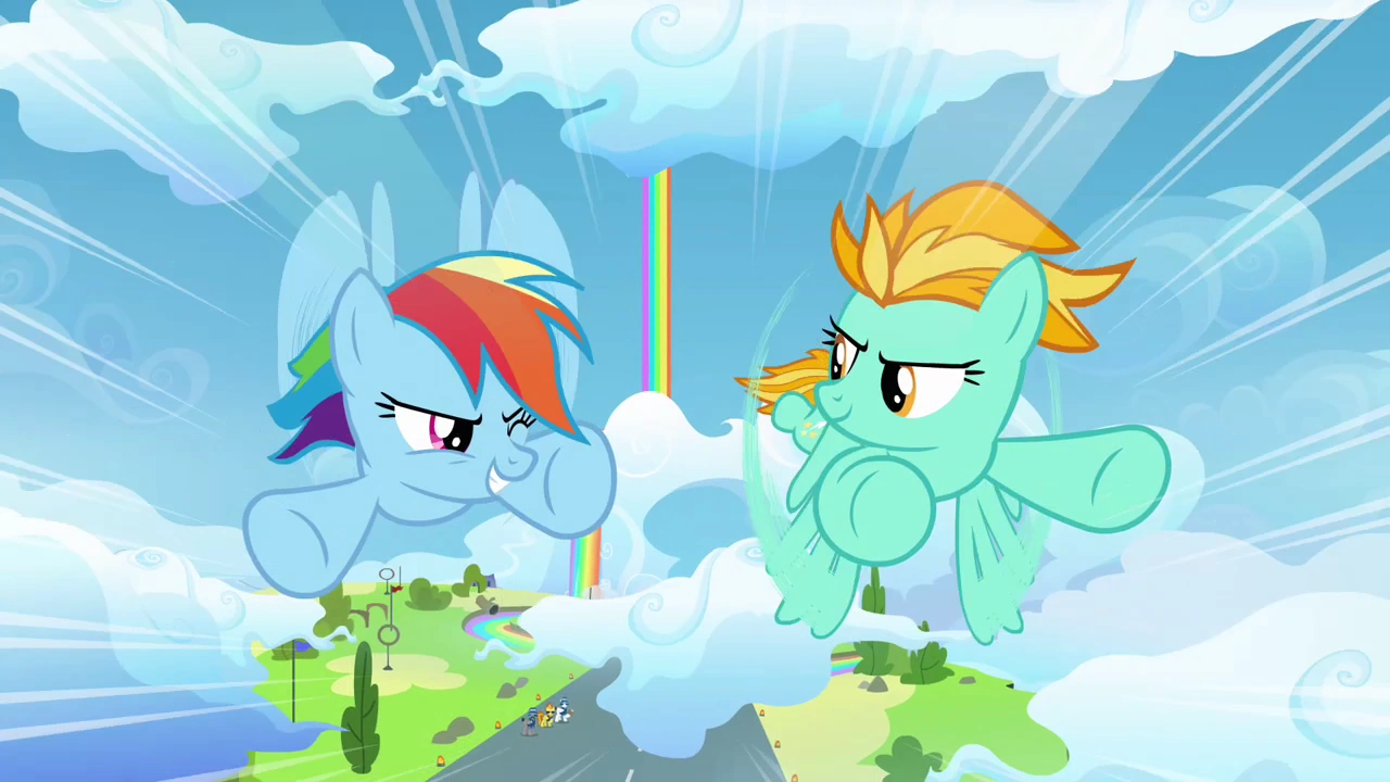 Rainbow Dash, apprentie Wonderbolt - Wiki francophone de la série « My ...