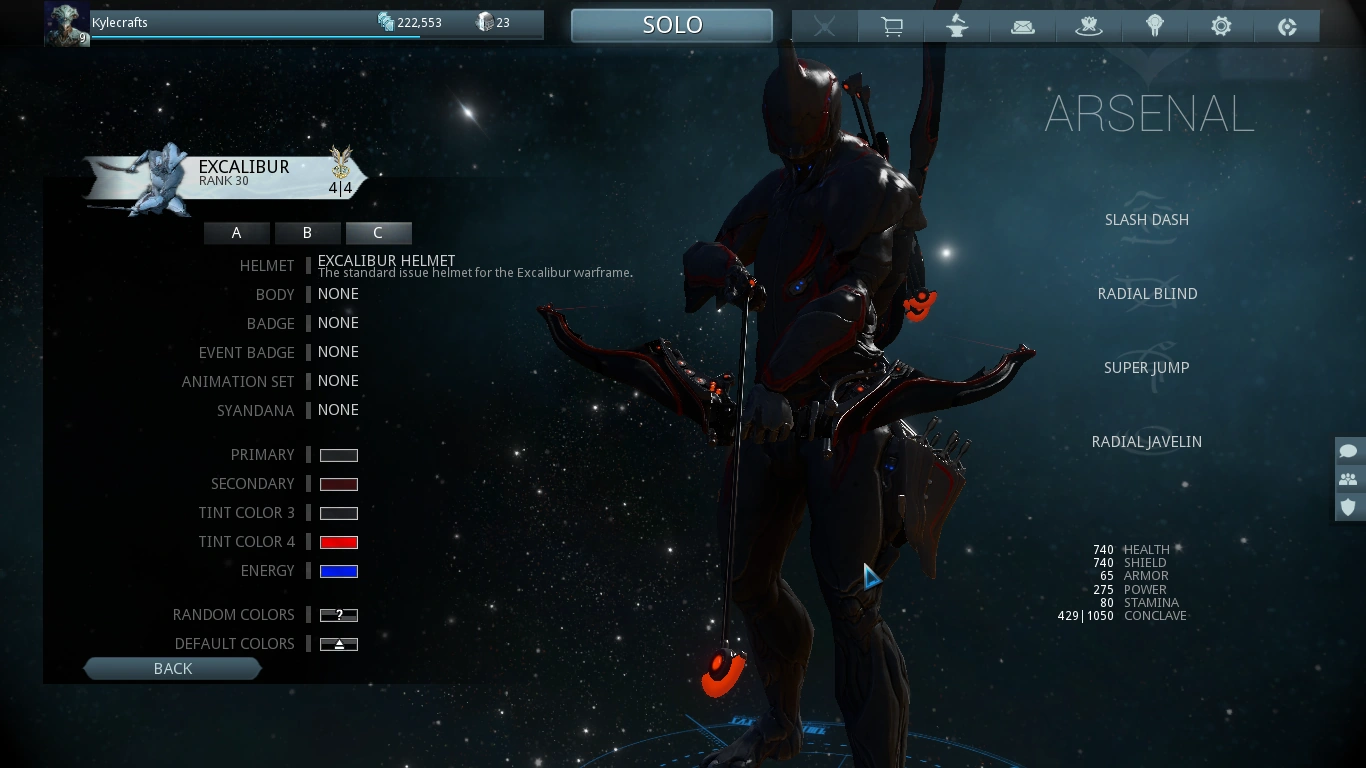 Stalker Colour Scheme Attempt - Off Topic - Warframe Forums